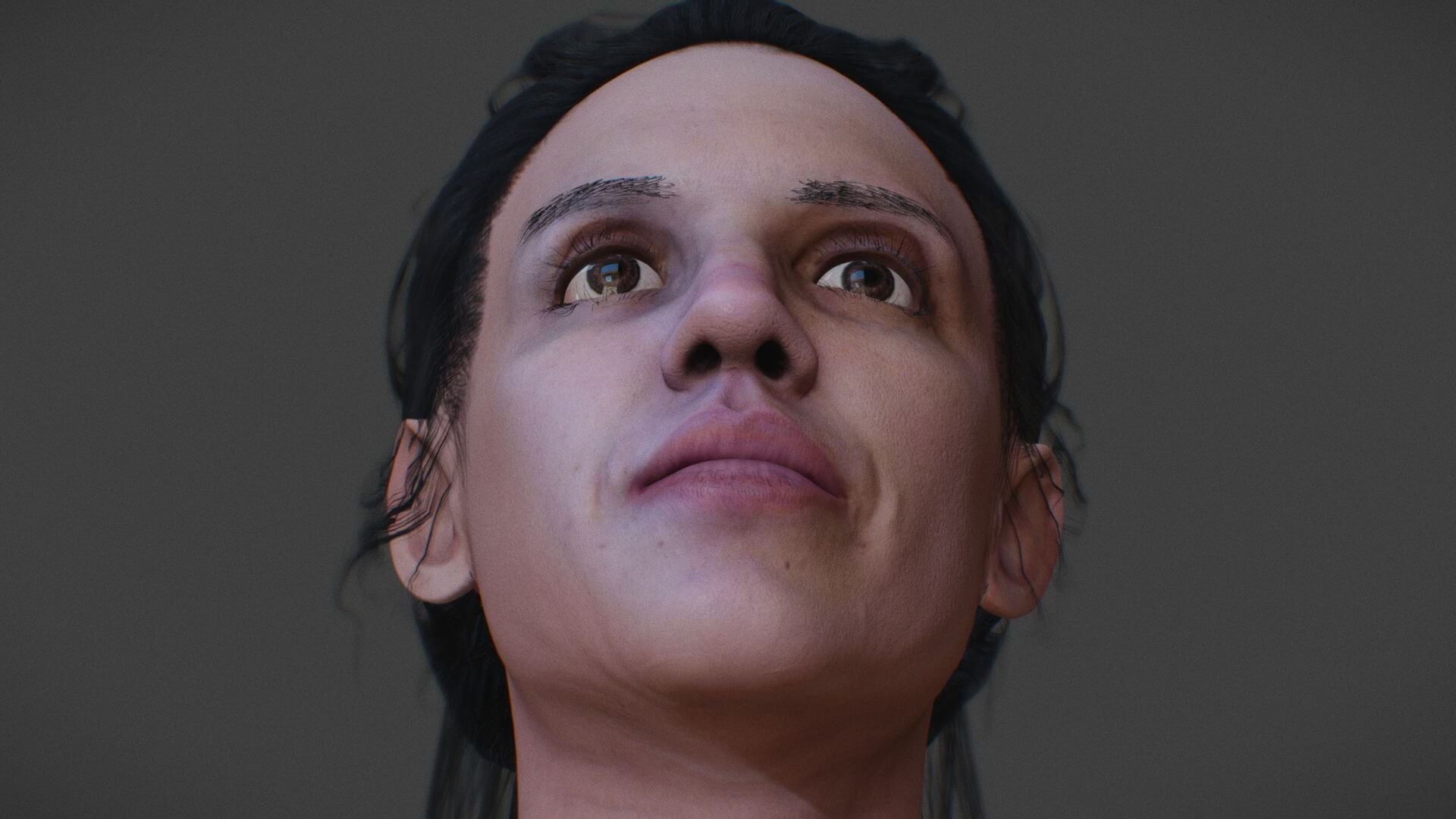 Realistic Female Head - 3D Model by danyelon