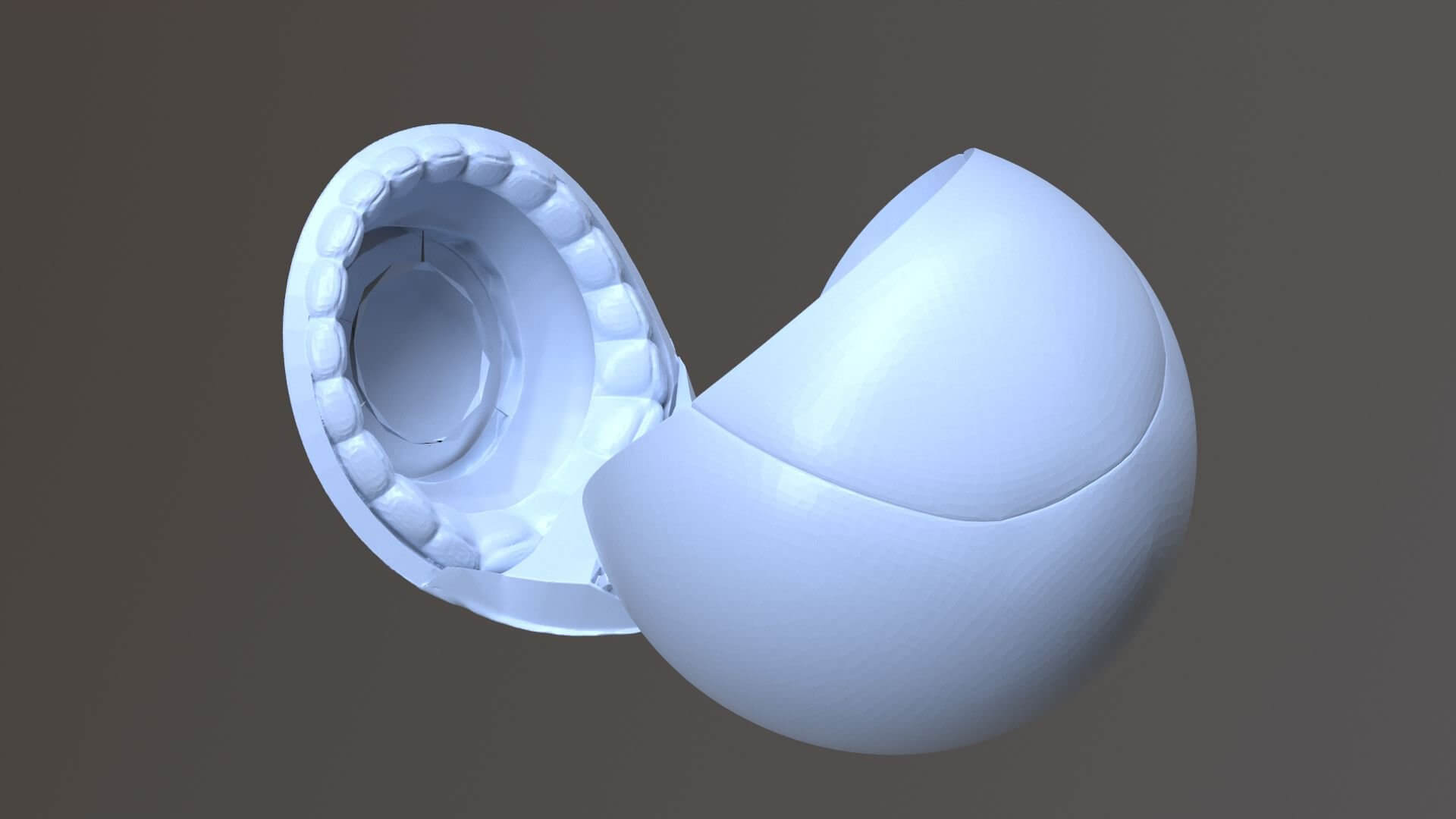 Dragon Ball Z - Vegeta's Saiyan Attack Ball 3D Model by danyelon