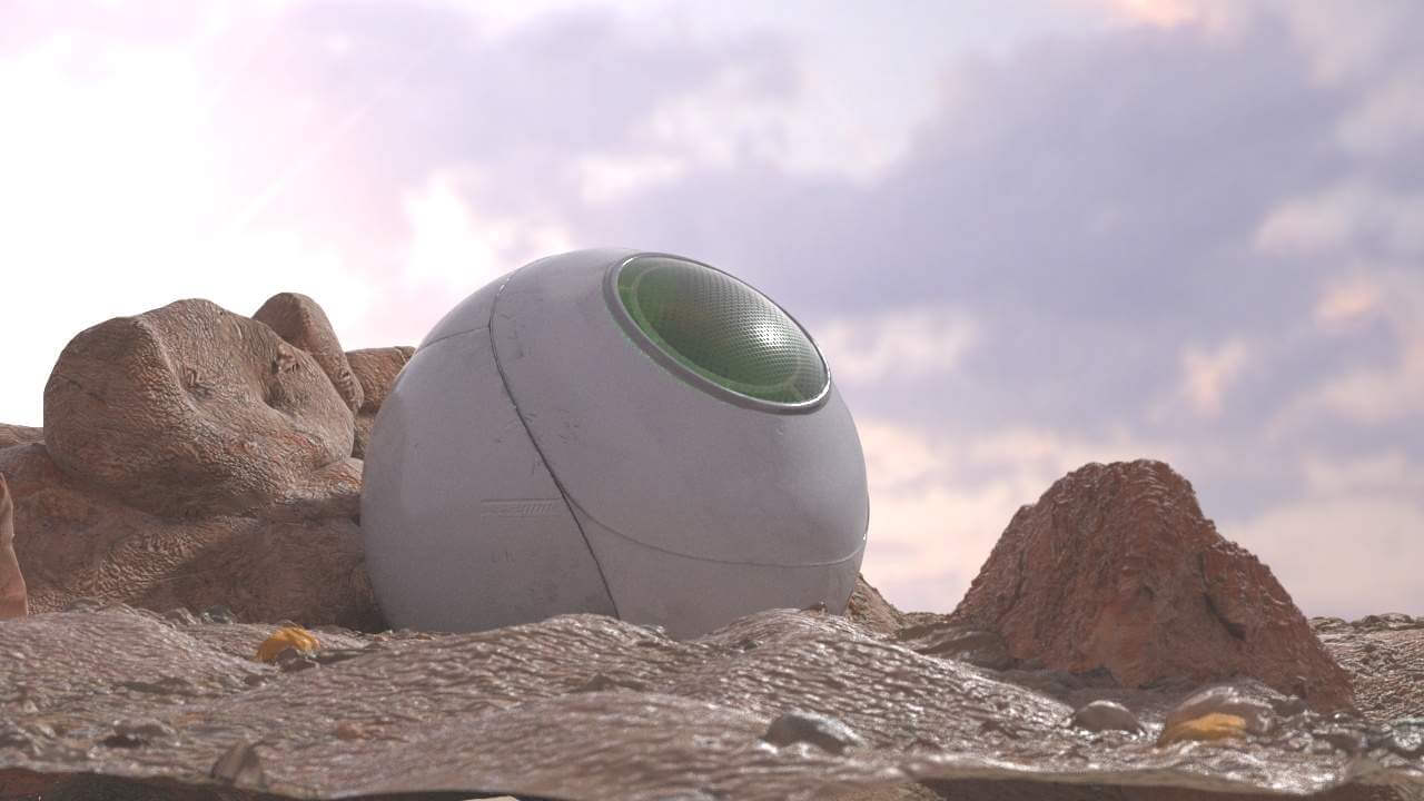 Vegeta's Saiyan Attack Ball Attack Ball Renderable - 3D Model by danyelon