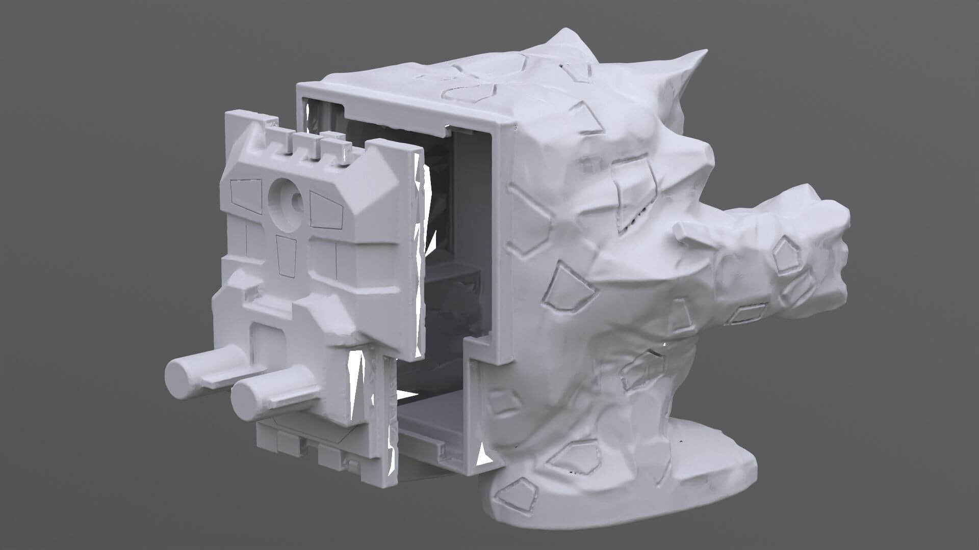 Scowl Decepticon - Transformers 1989 3D Print Model by danyelon