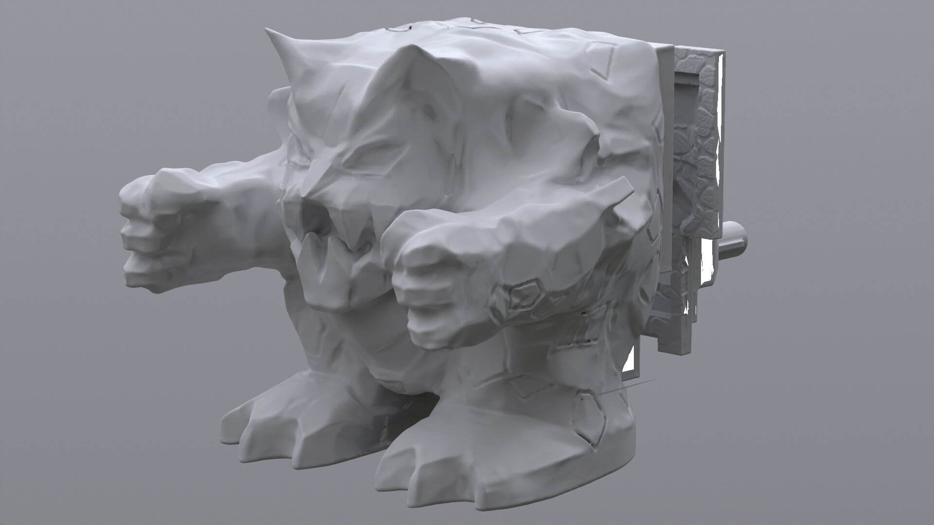 Scowl Decepticon - Transformers 1989 3D Print Model by danyelon