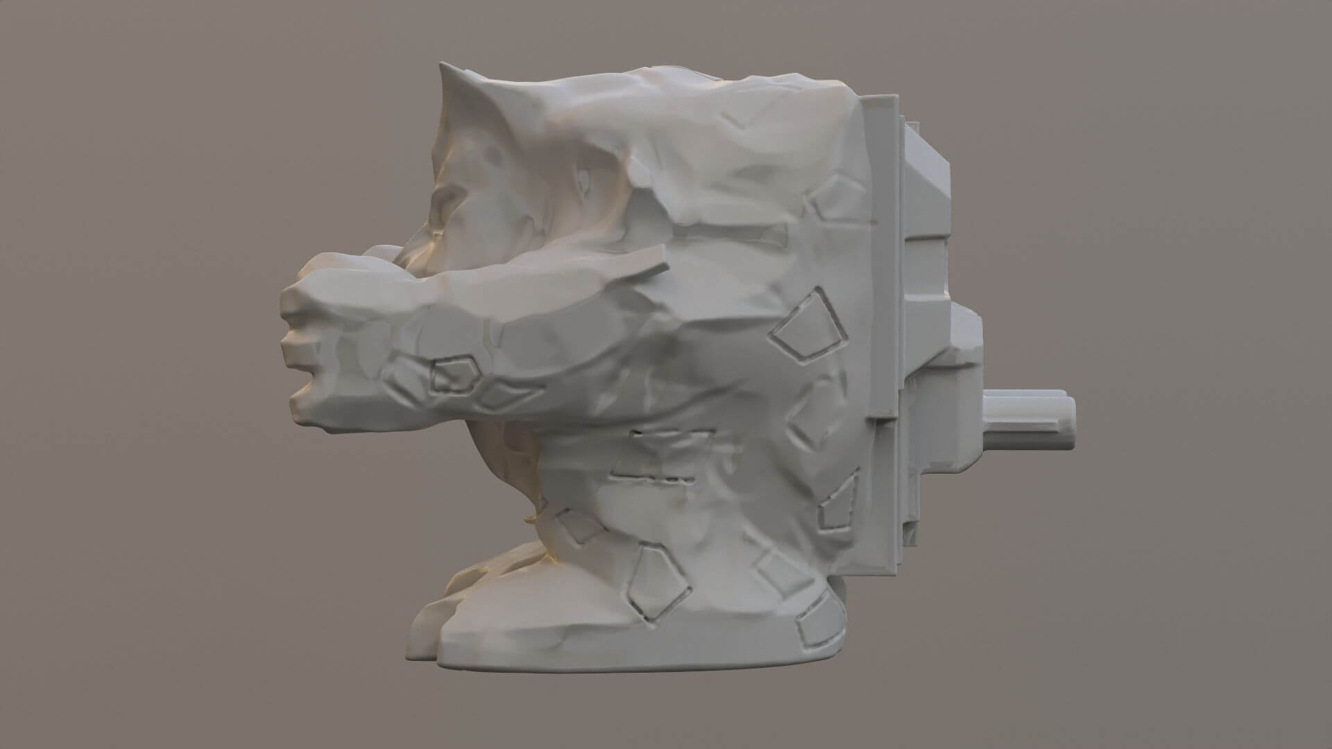 Scowl Decepticon - Transformers 1989 3D Print Model by danyelon