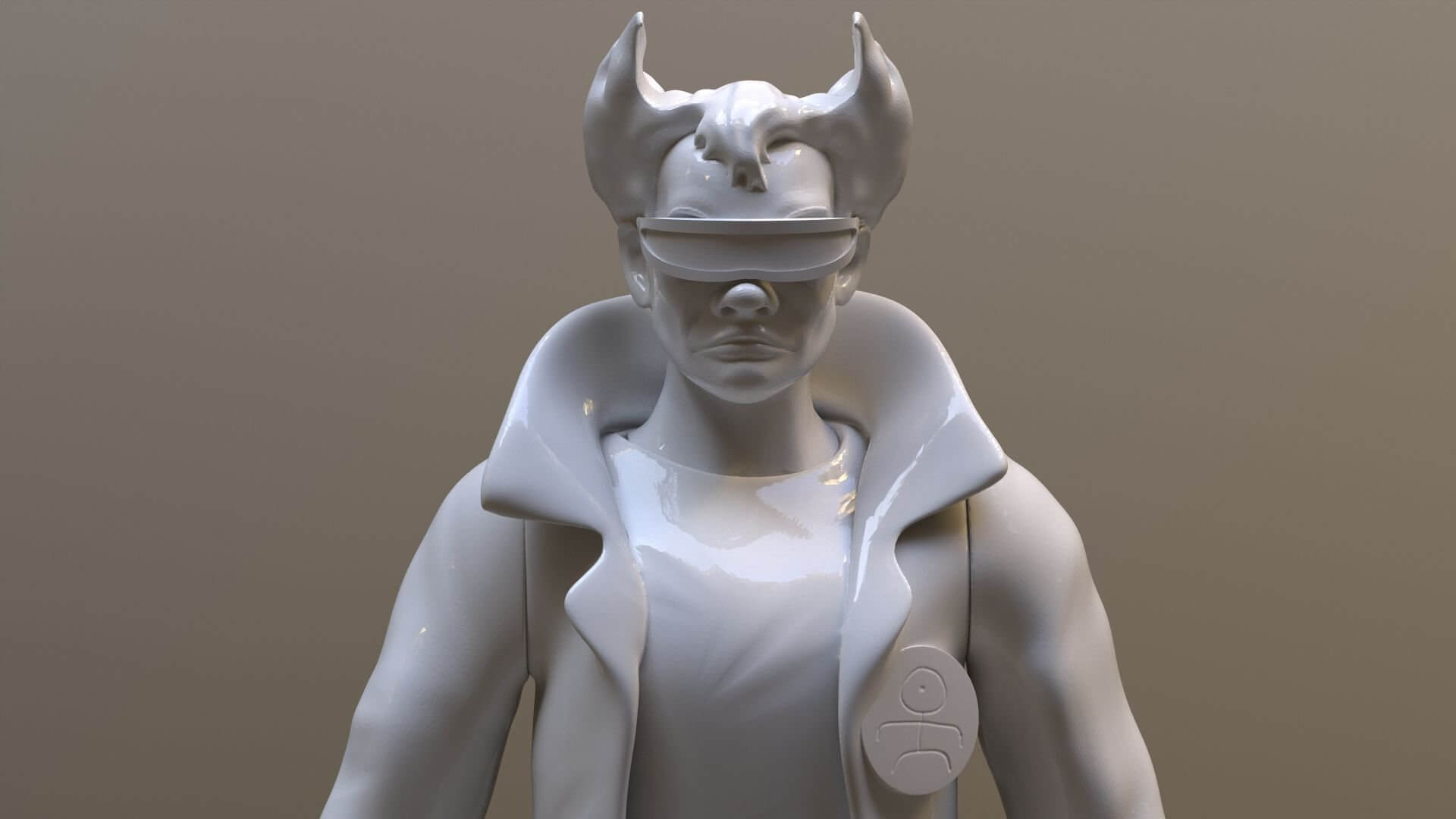 Scrag Pre-mutation - TMNT 1987 3D Model by danyelon