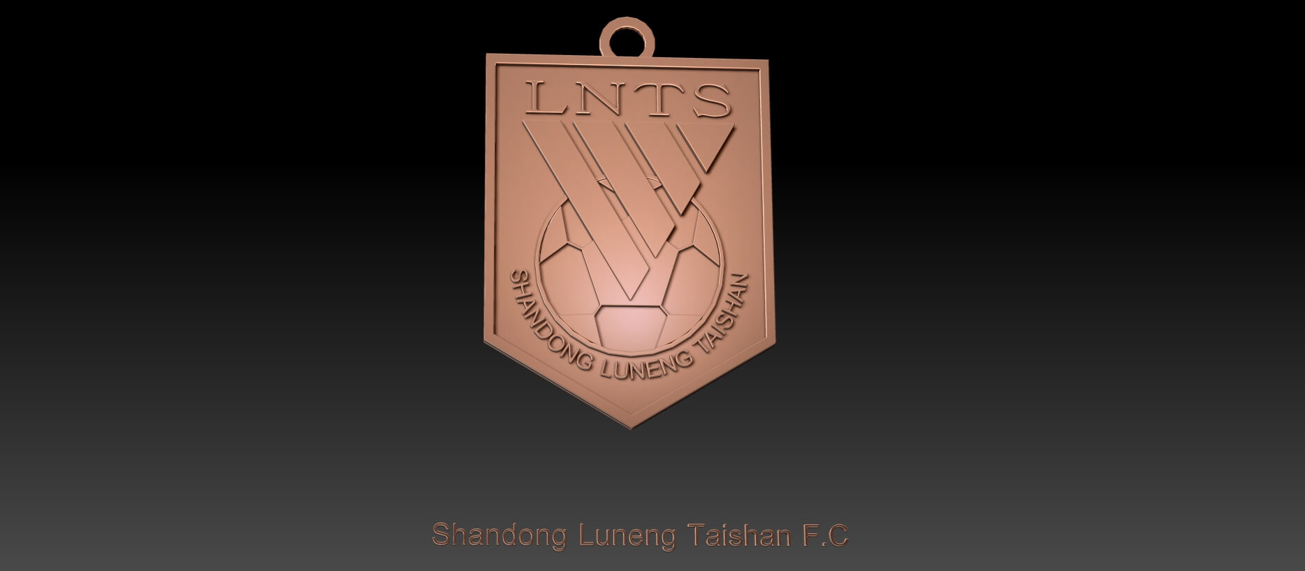 Shandong Luneng Taishan F.c Logo Team Printable and PBR - 3D Print ...