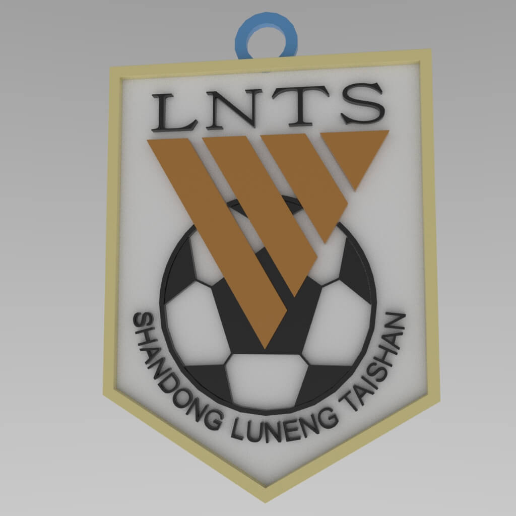 Shandong Luneng Taishan F.c Logo Team Printable and PBR - 3D Print ...