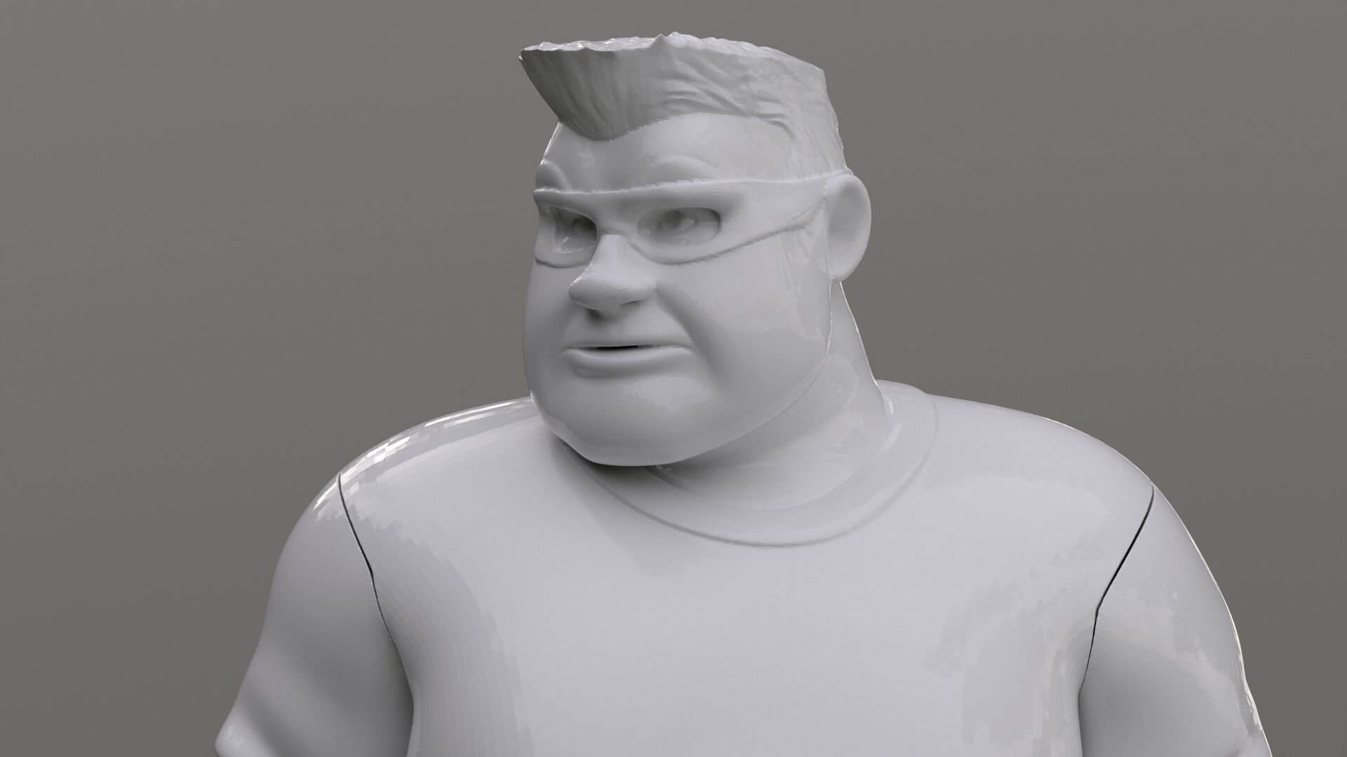 Smash - TMNT 1987 TV Series 3D Print Model by danyelon