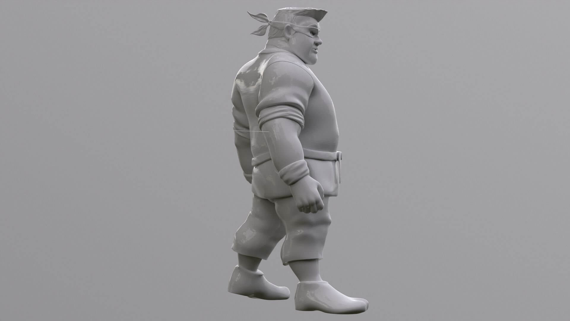 Smash - TMNT 1987 TV Series 3D Print Model by danyelon