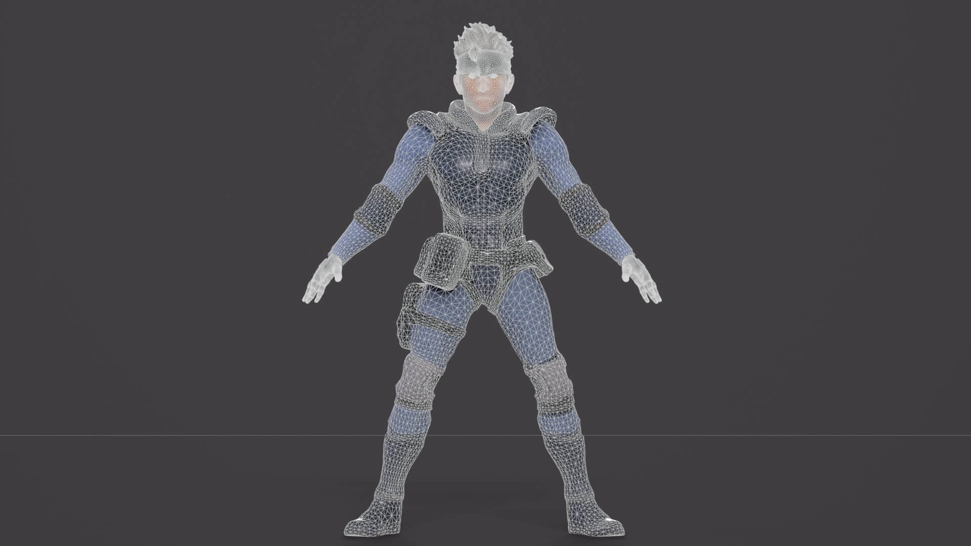 Solid Snake Fan Art From Metal Gear Solid - 3D Model by danyelon