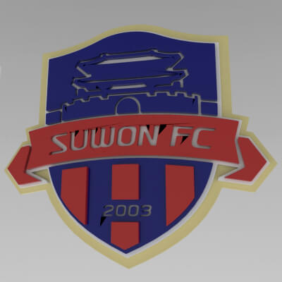 Suwon Logo Printable and Renderable - 3D Print Model by danyelon