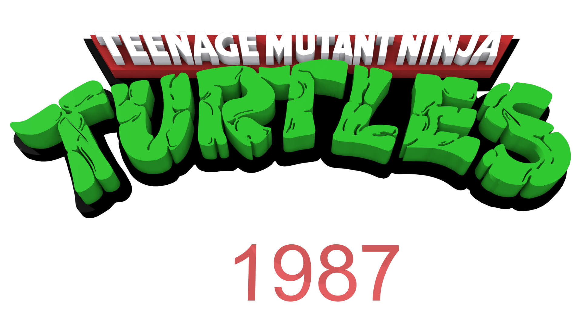 TMNT All Logos 1984 To 2023 - 3D Print Model by danyelon