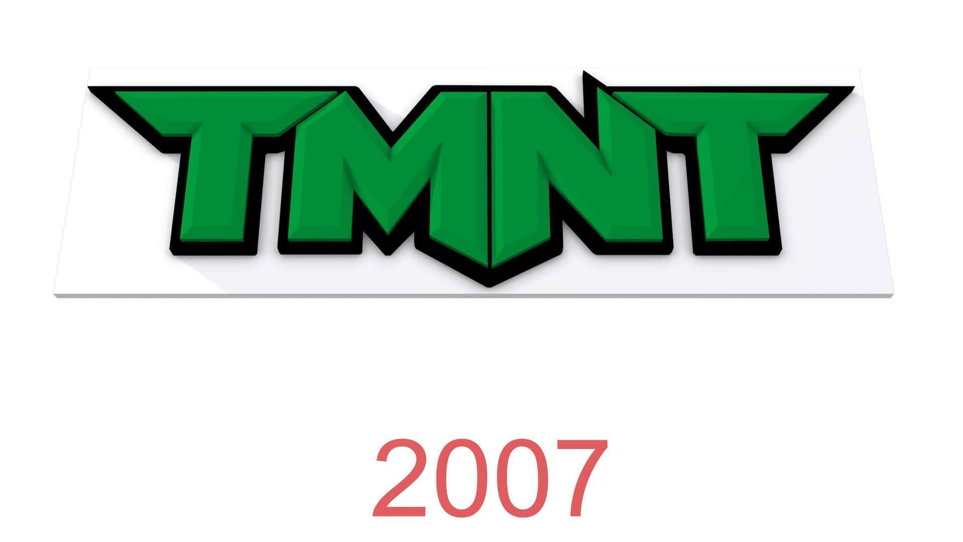 TMNT All Logos 1984 To 2023 - 3D Print Model by danyelon