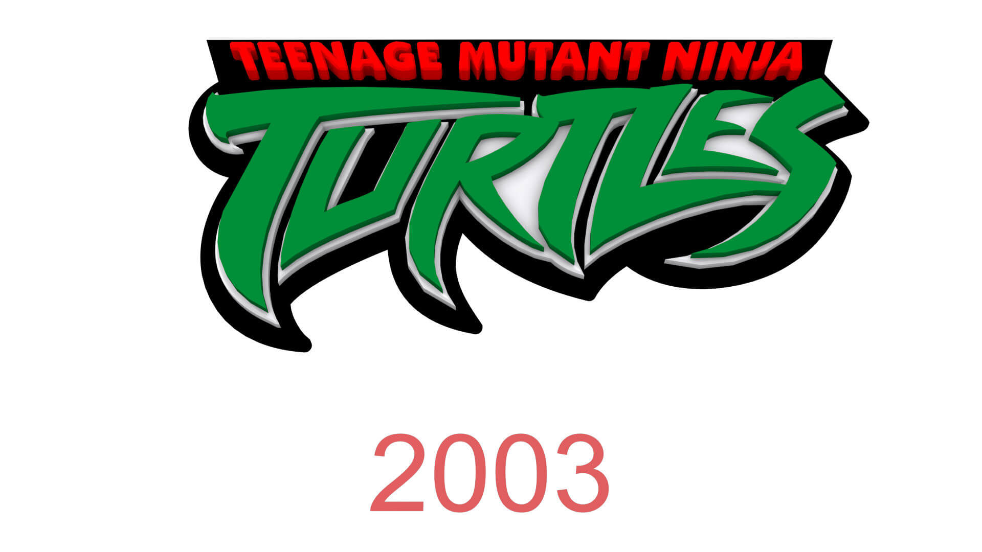 TMNT All Logos 1984 To 2023 - 3D Print Model by danyelon