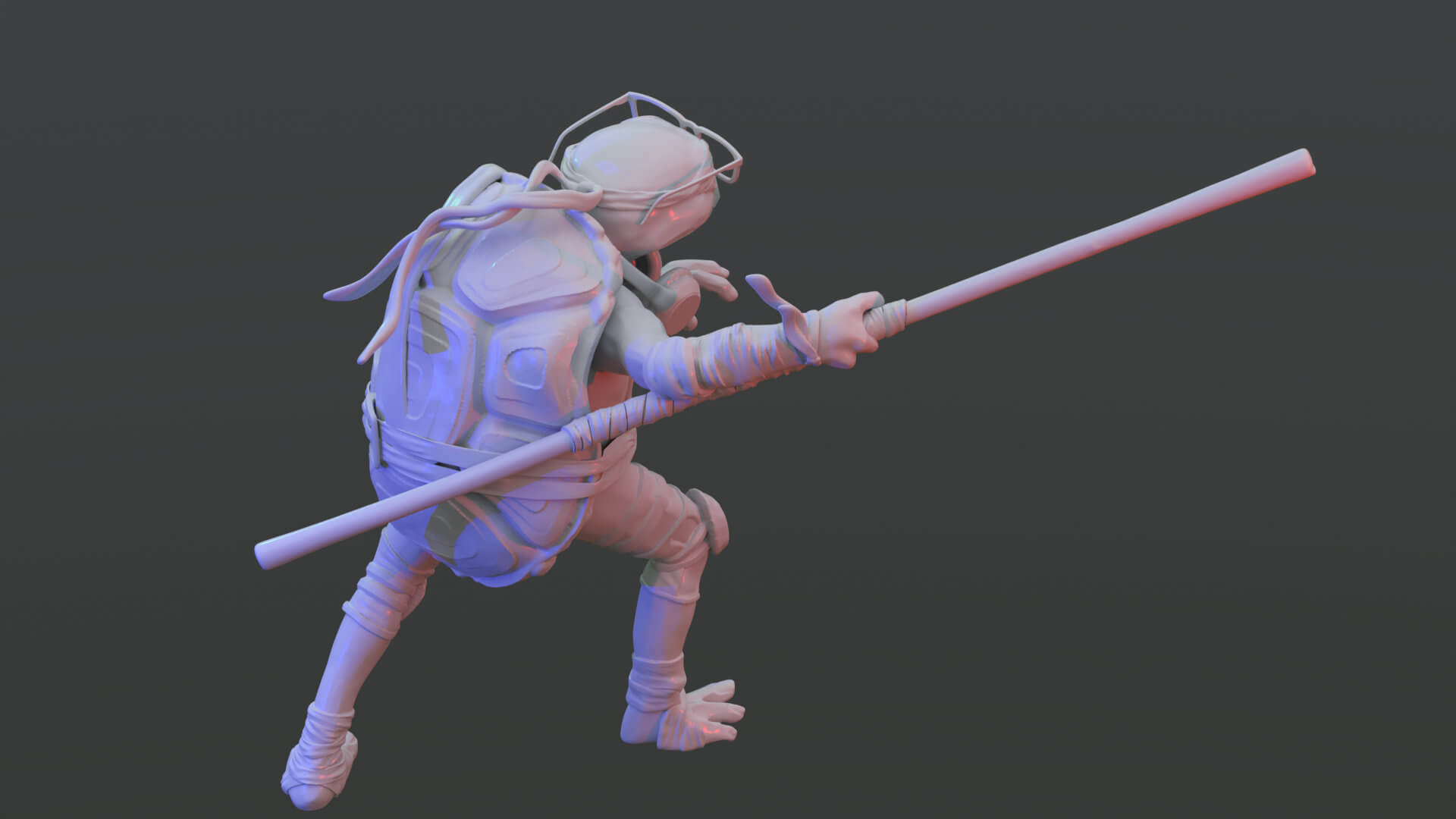 TMNT Mutant Mayhem Figures Fan Art - 3D Model by danyelon