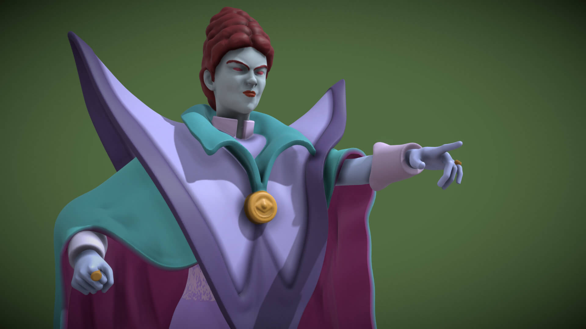 Tempestra TMNT 1987 - 3D Model by danyelon