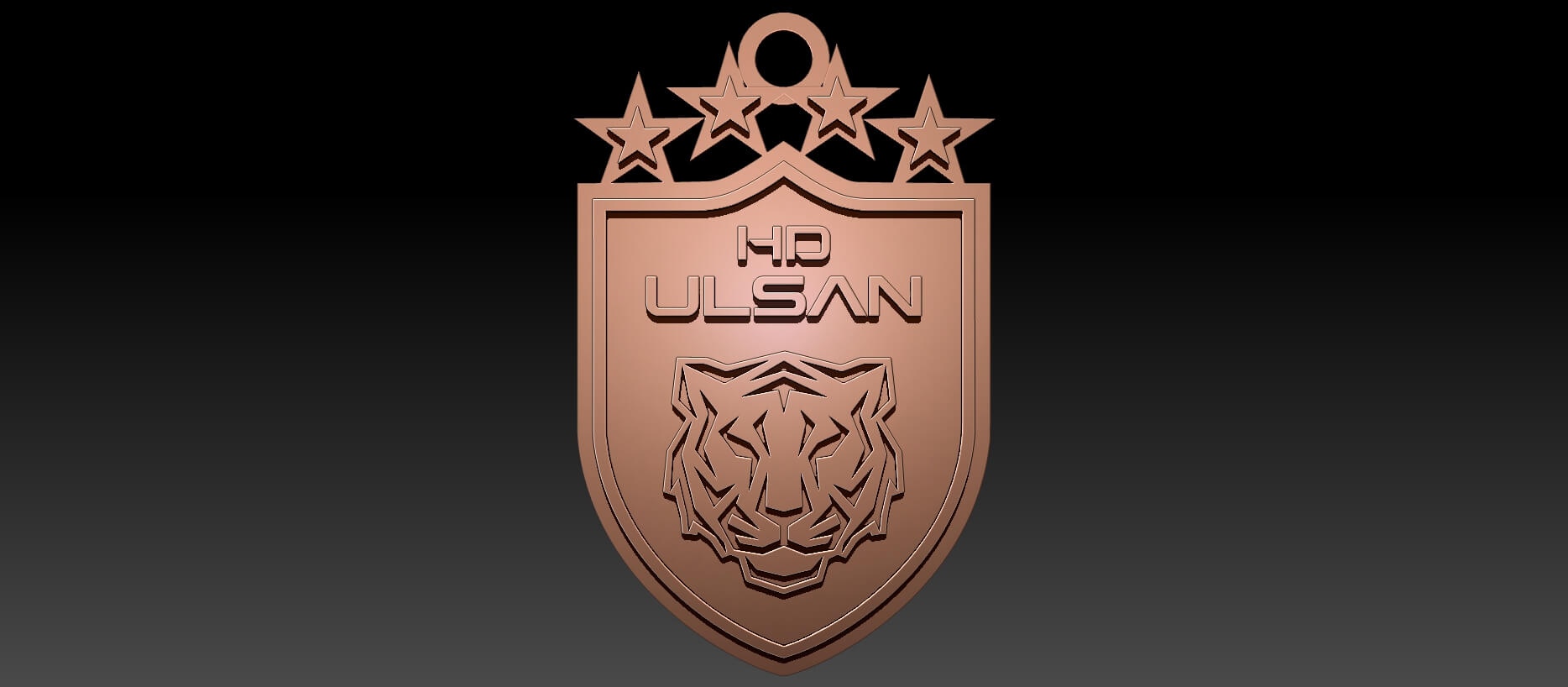 Ulsan HD Logo Printable and Renderable - 3D Print Model by danyelon