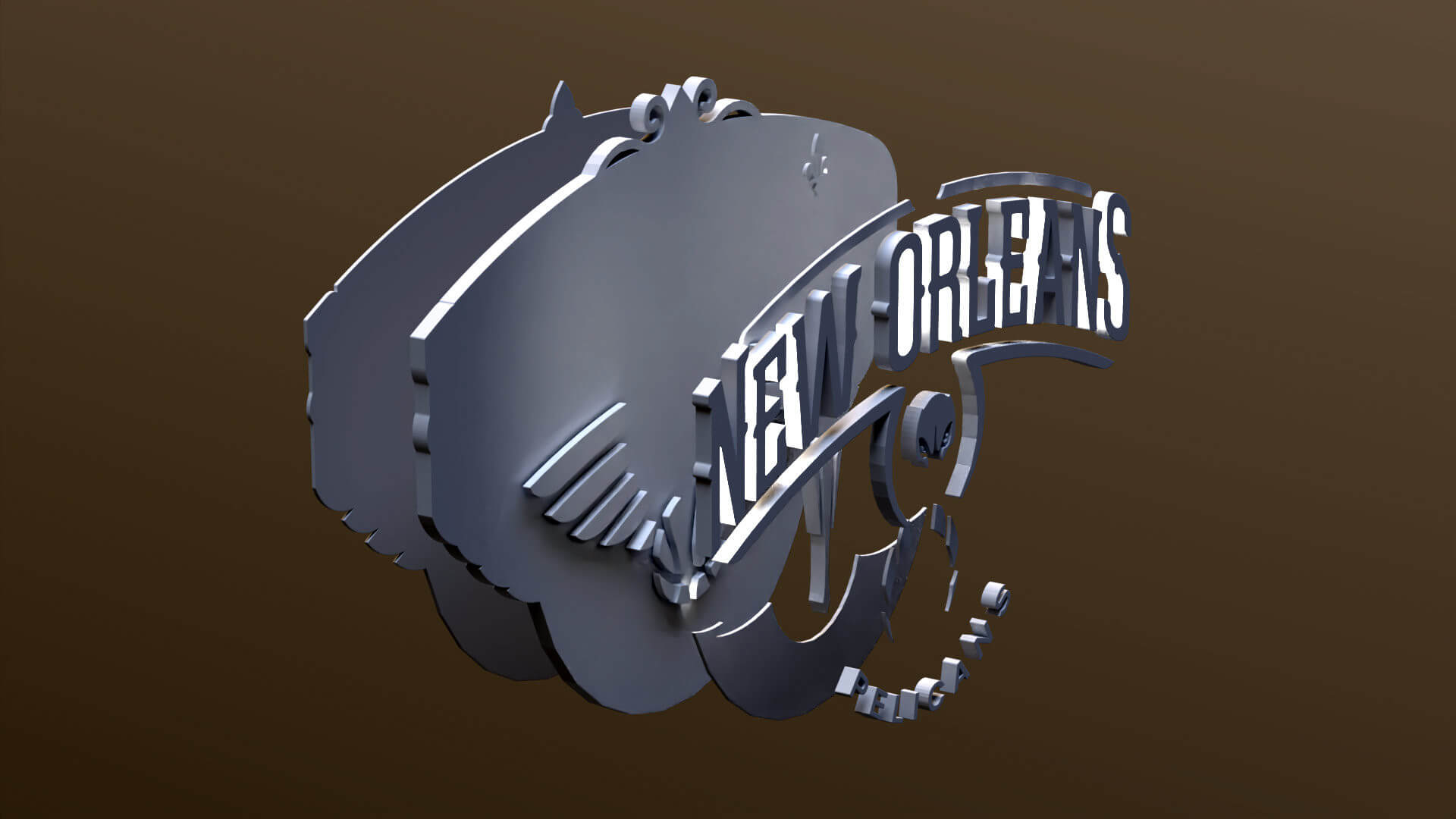 USA Southwest Basketball Teams Printable Logos - 3D Model by danyelon