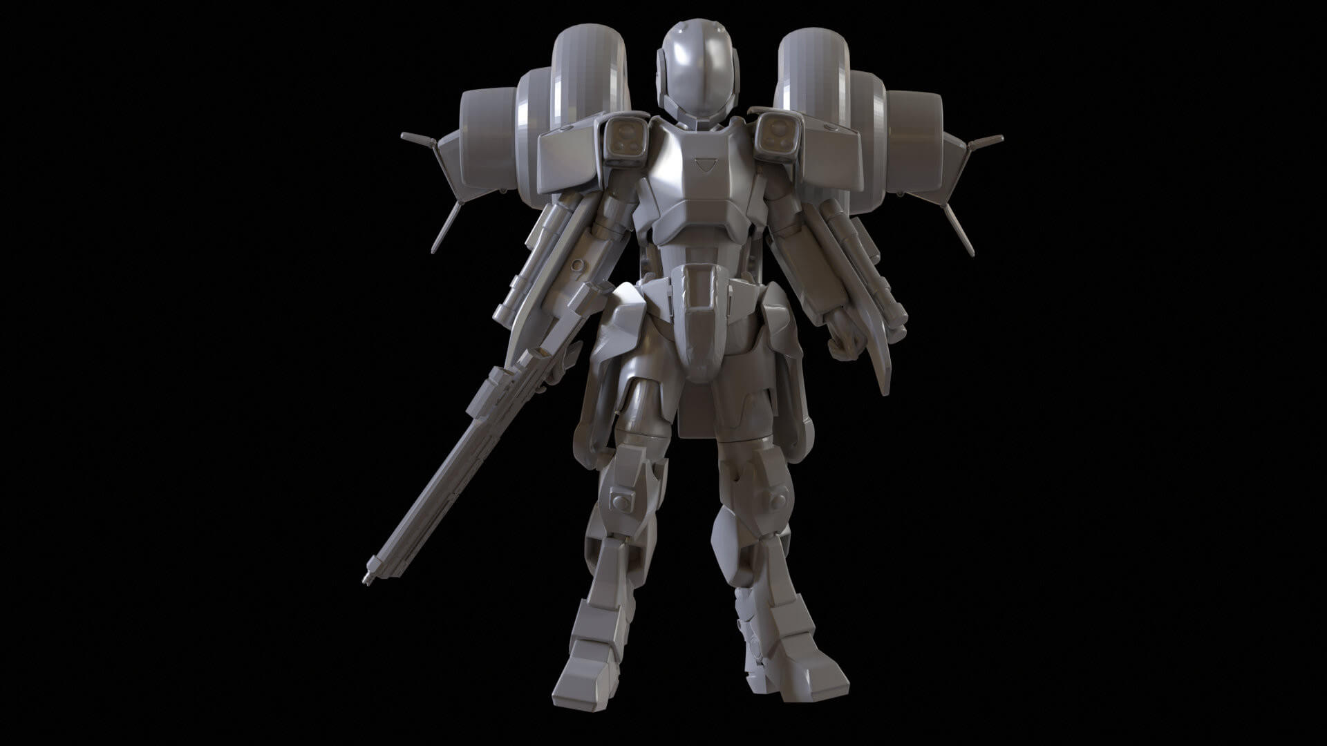 Veritech Cyclone Mospeda Printable - 3D Print Model by danyelon