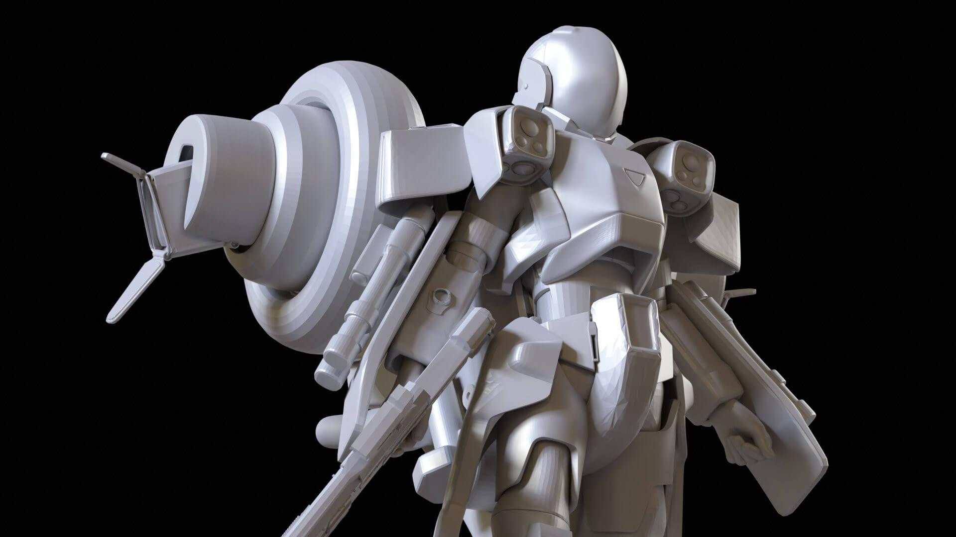 Veritech Cyclone Mospeda Printable - 3D Print Model by danyelon