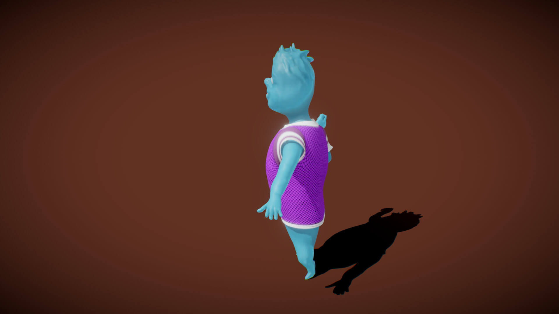 Wade Ripple Pixar Elemental Animated PBR - 3D Model by danyelon