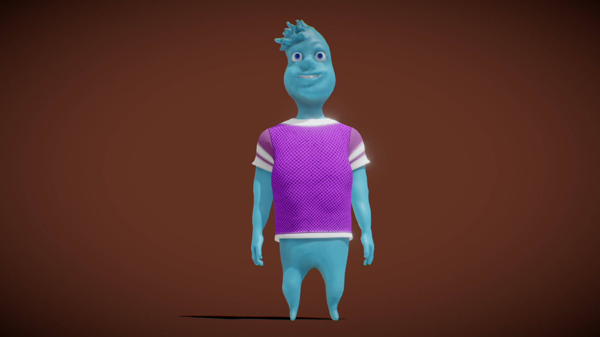 Wade Ripple Pixar Elemental Animated PBR - 3D Model by danyelon