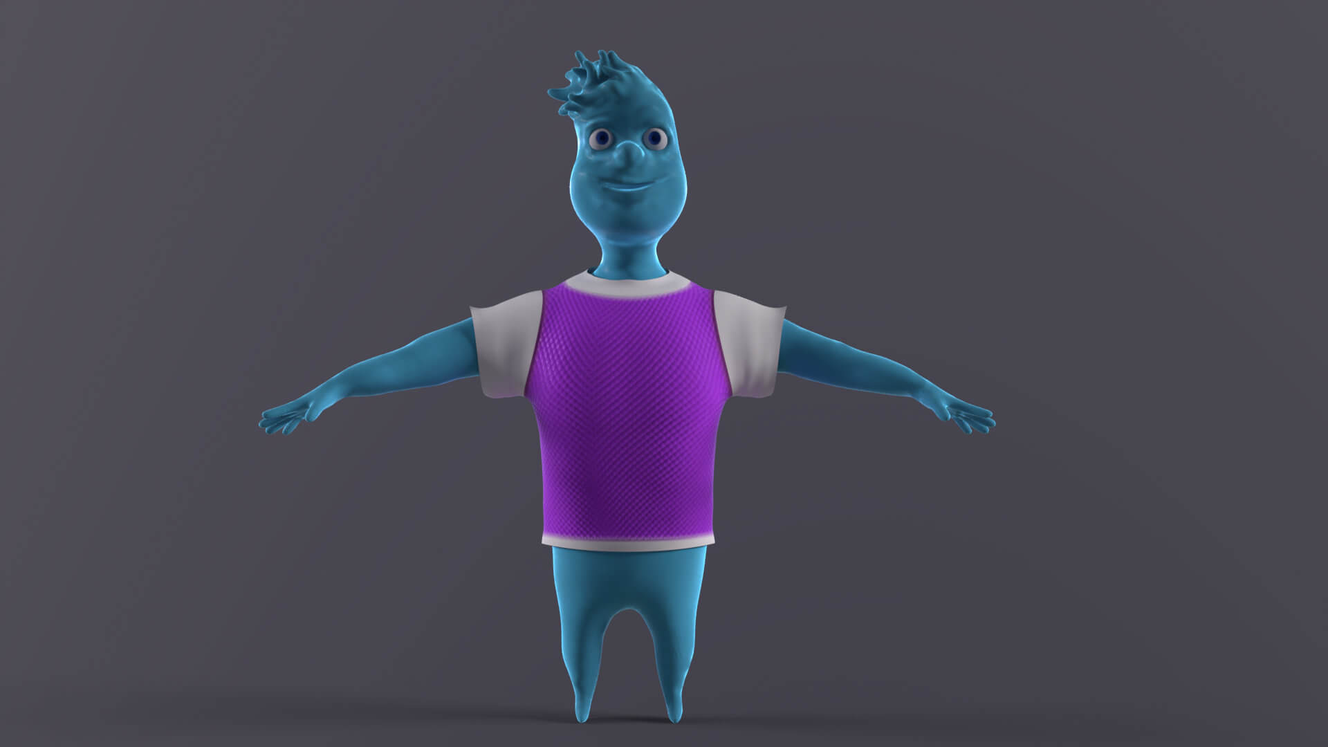 Wade Ripple Pixar Elemental Animated PBR - 3D Model by danyelon