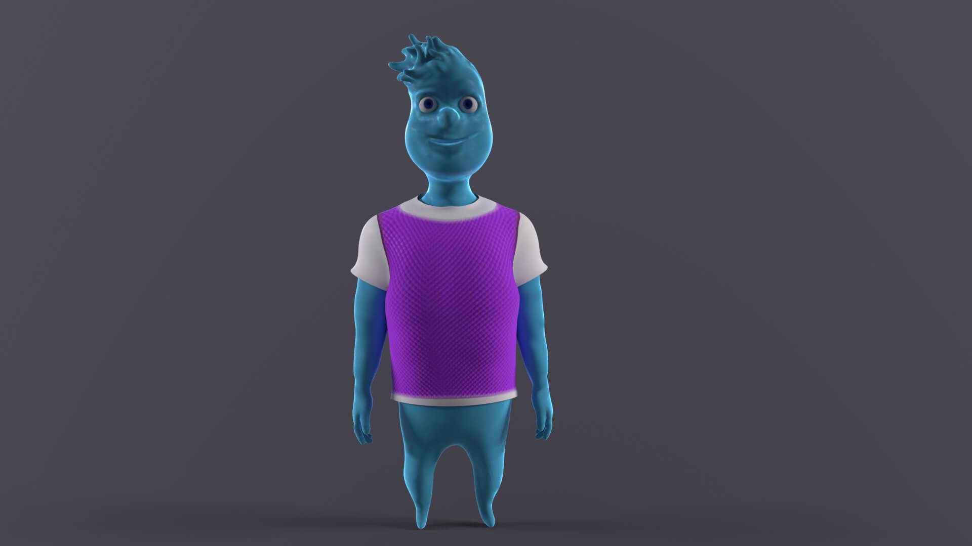 Wade Ripple Pixar Elemental Animated PBR - 3D Model by danyelon