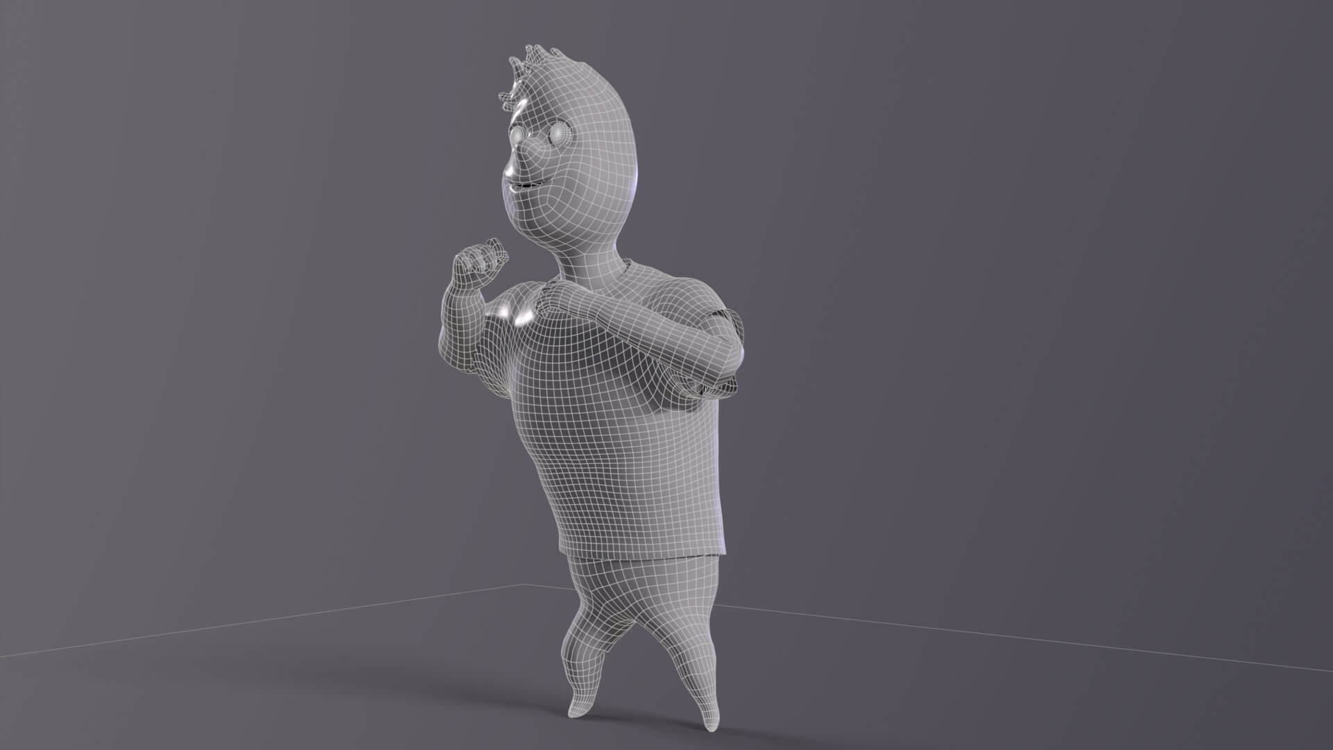 Wade Ripple Pixar Elemental Animated PBR - 3D Model by danyelon