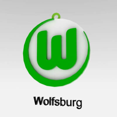 Wolfsburg Logo Printable and Renderable - 3D Model by danyelon