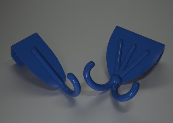 Door Hanger - Free 3D Model by Dape