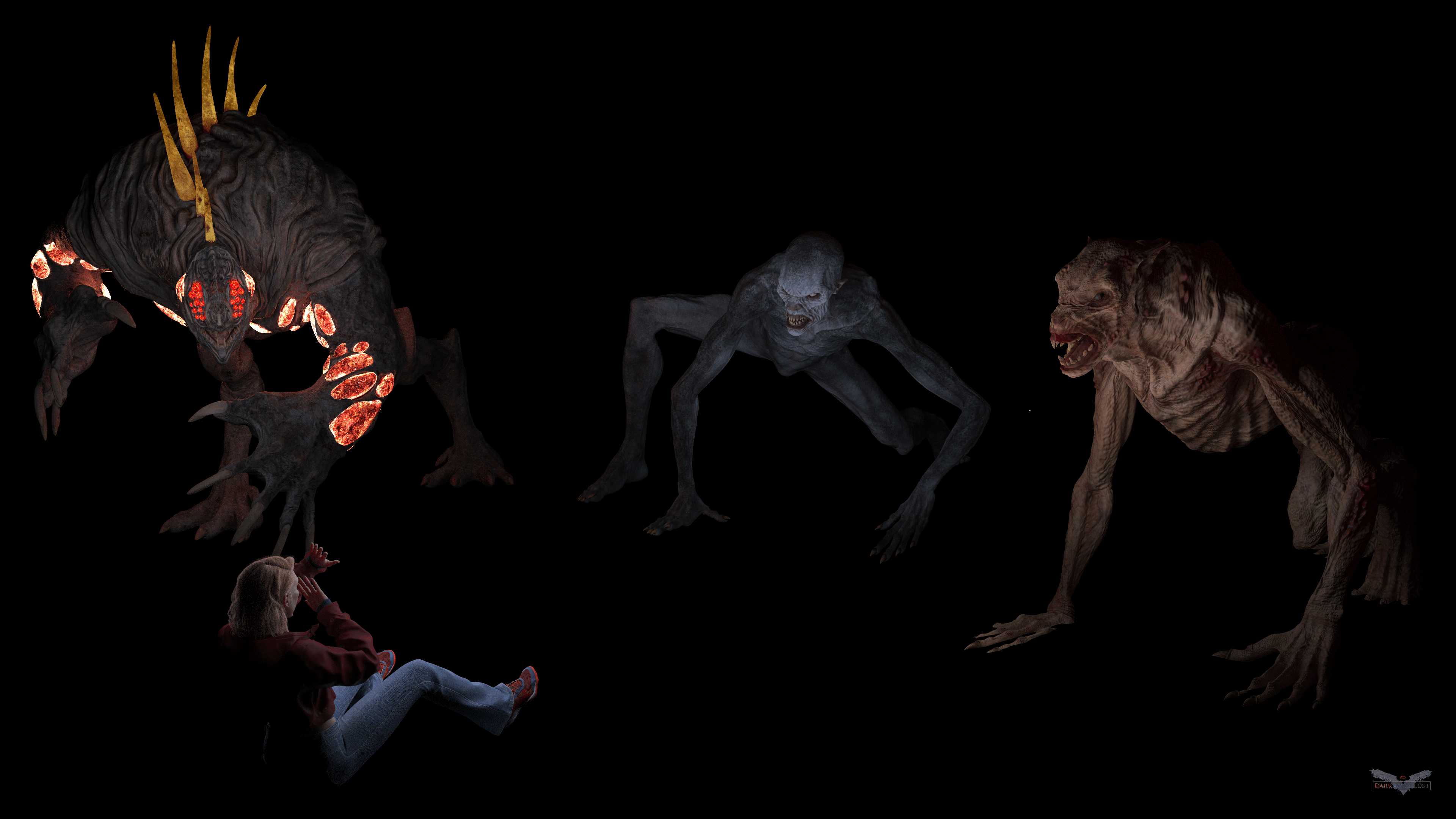 Help - The Nightmare 3D Render, Digital Art by DarkAngelLost