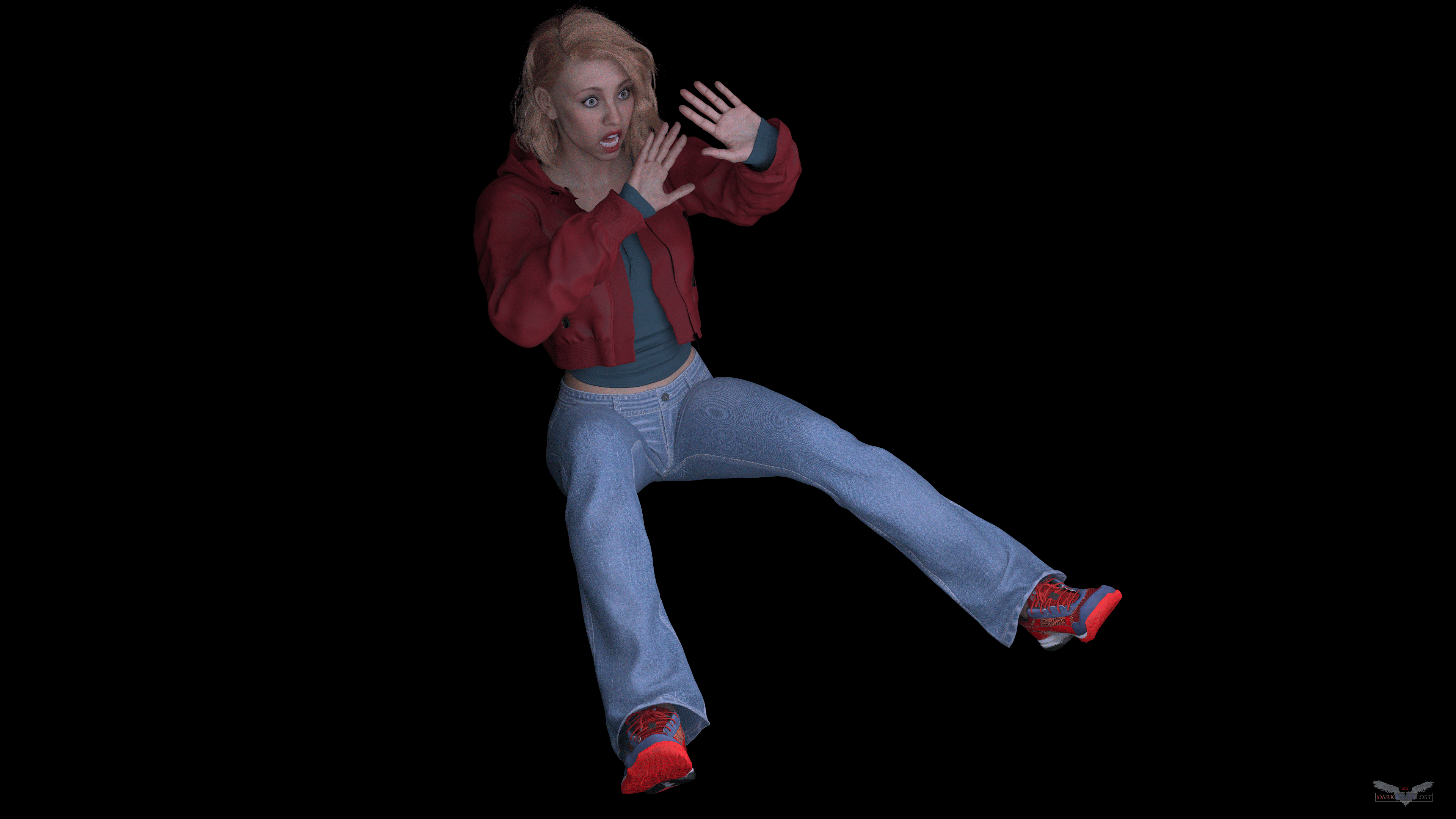 Help - The Nightmare 3D Render, Digital Art by DarkAngelLost