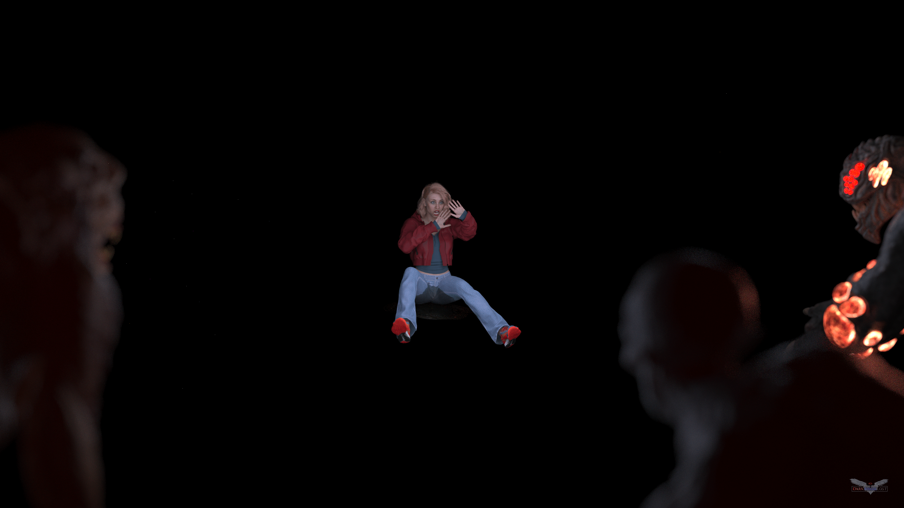 Help - The Nightmare 3D Render, Digital Art by DarkAngelLost