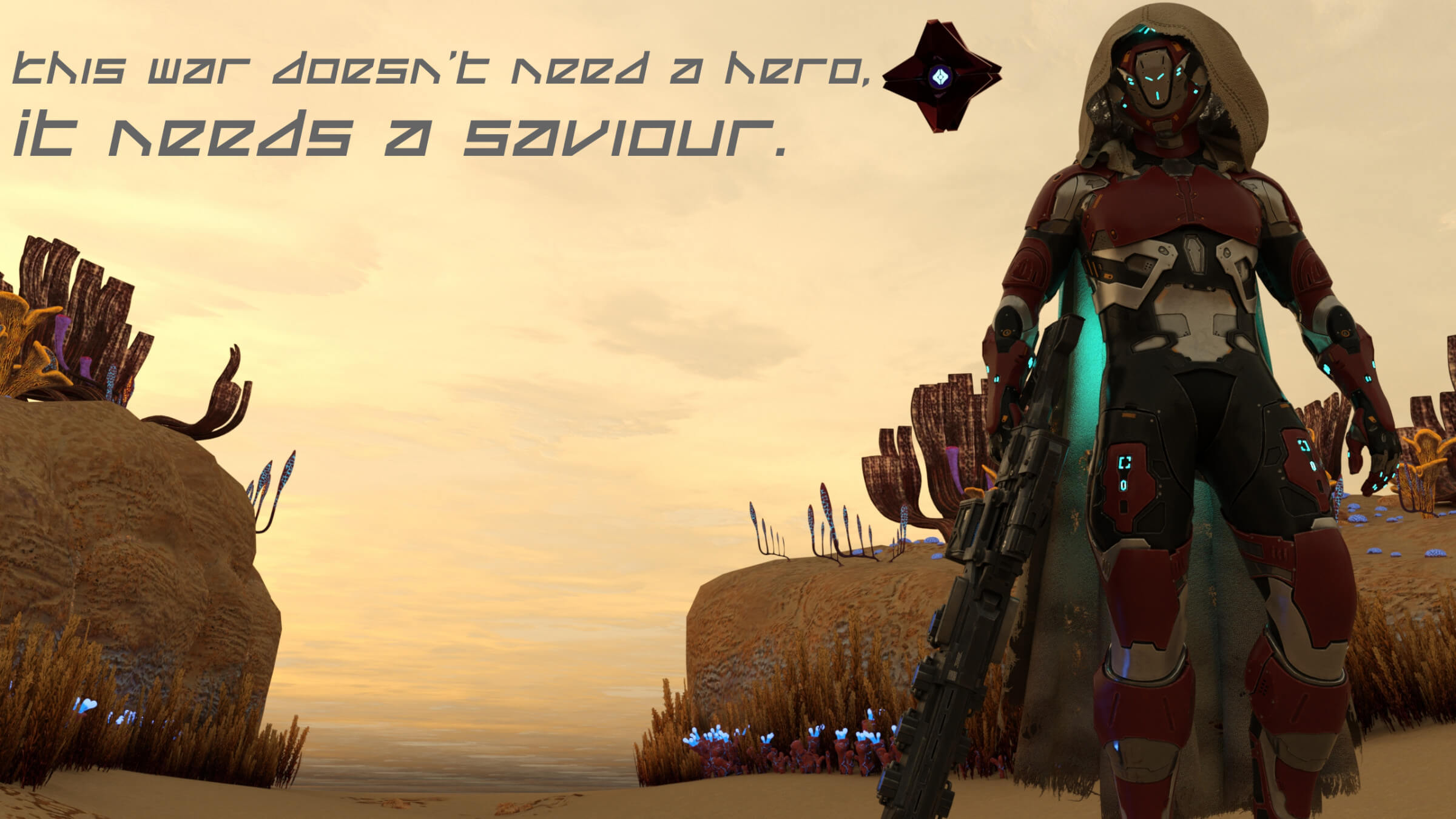 Destiny Calls 3D Render, Digital Art by DarkDynamic