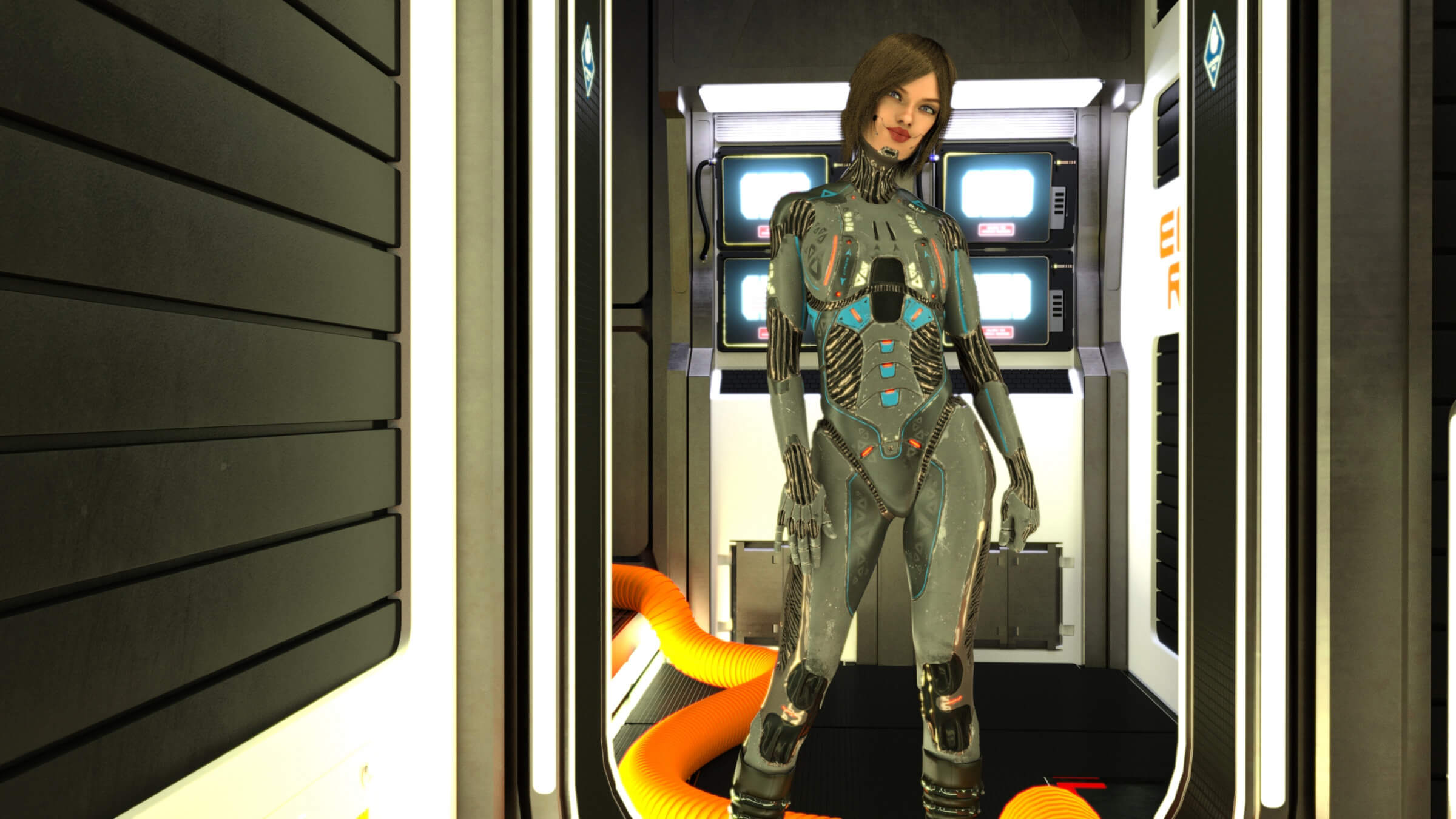 Engineering 3D Render, Digital Art by DarkDynamic