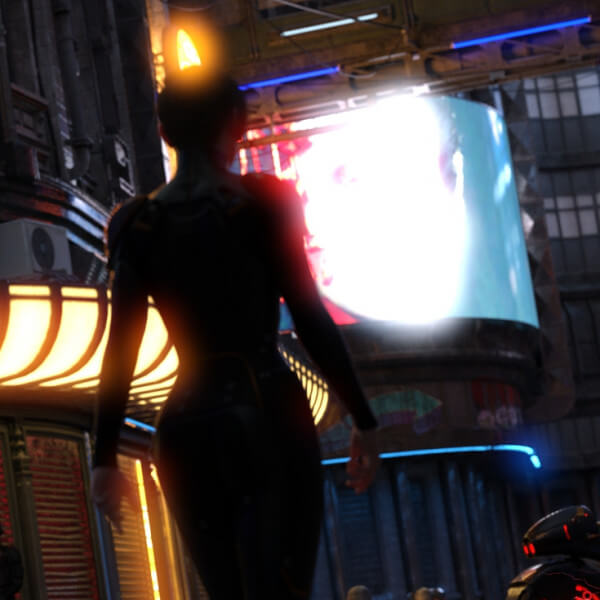 3D Art Gallery by DarkDynamic at RenderHub