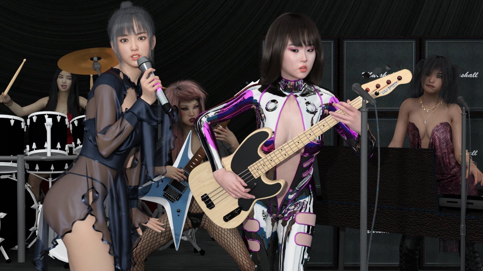 Lip Service 3D Render | RenderHub Gallery