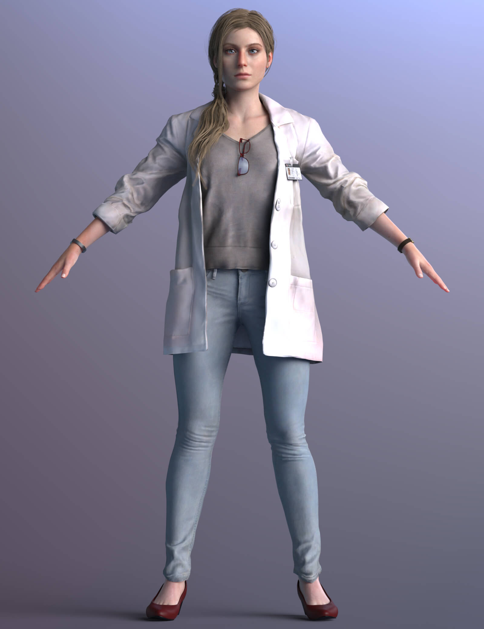 Annette B - G8F Daz Content by Darknessvaltier