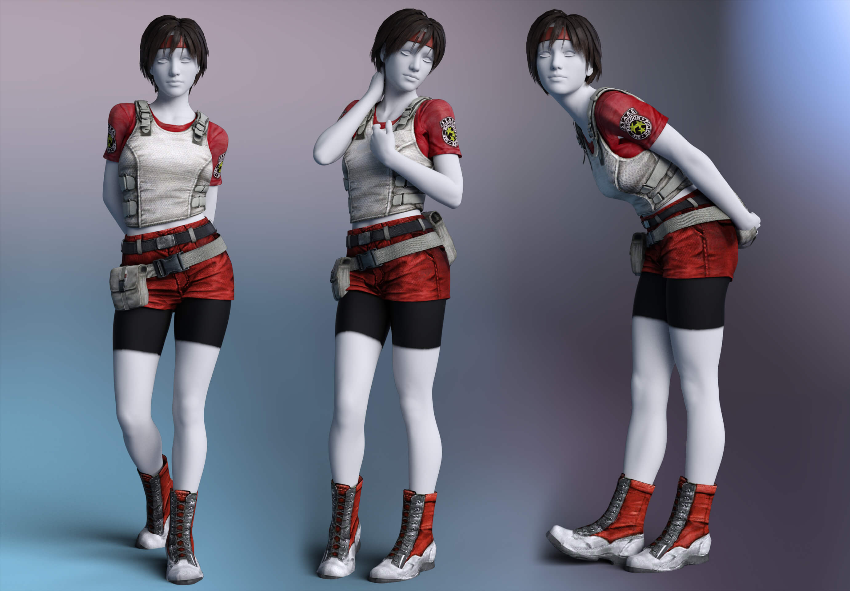 Classic 97" Beca Outfit - G8F Daz Content by Darknessvaltier