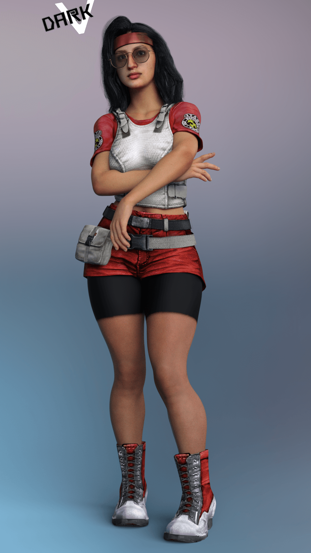 Rebecca RE0 BETA outfit 3D Render, Digital Art by Darknessvaltier