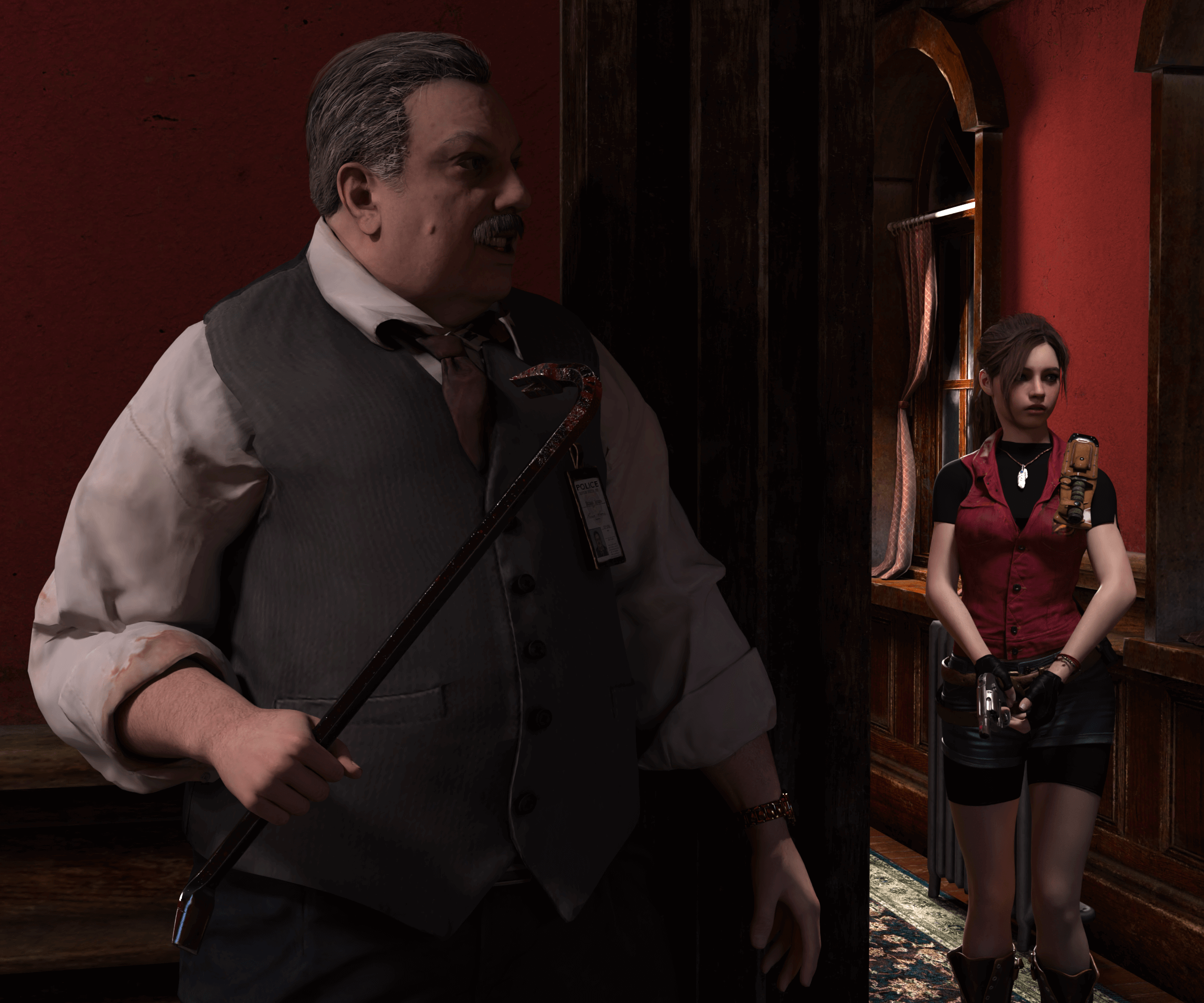 Orphanage Corridor - Daz Content by Darknessvaltier