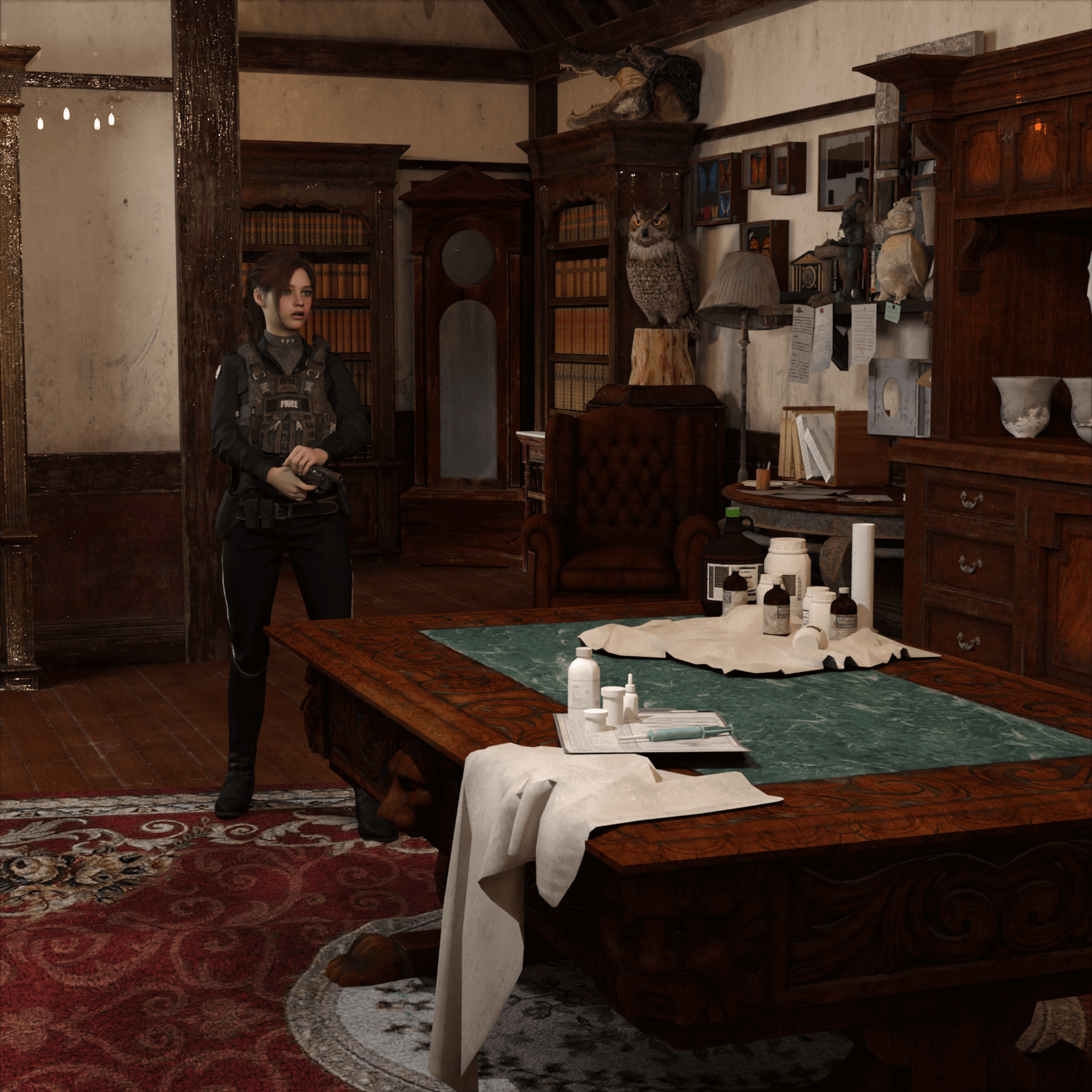 Orphanage Office - Daz Content by Darknessvaltier