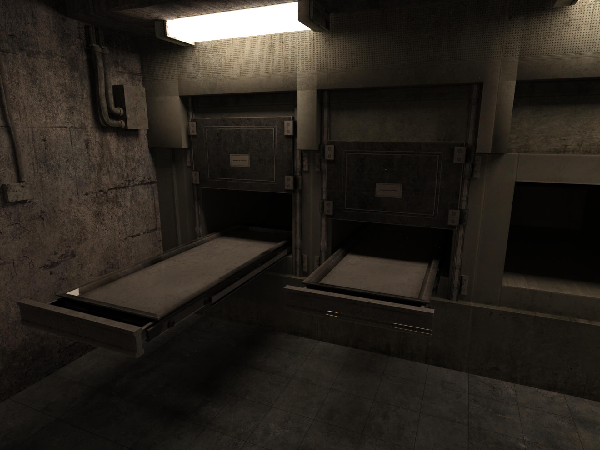 Police Dept Morgue - Daz Content by Darknessvaltier