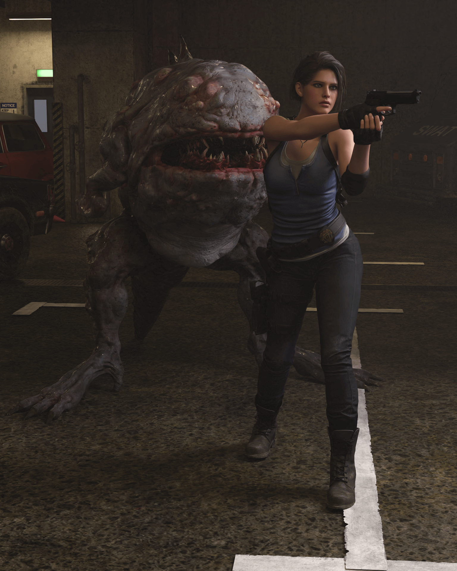 Raptor Gamma R3 - Daz Content by Darknessvaltier