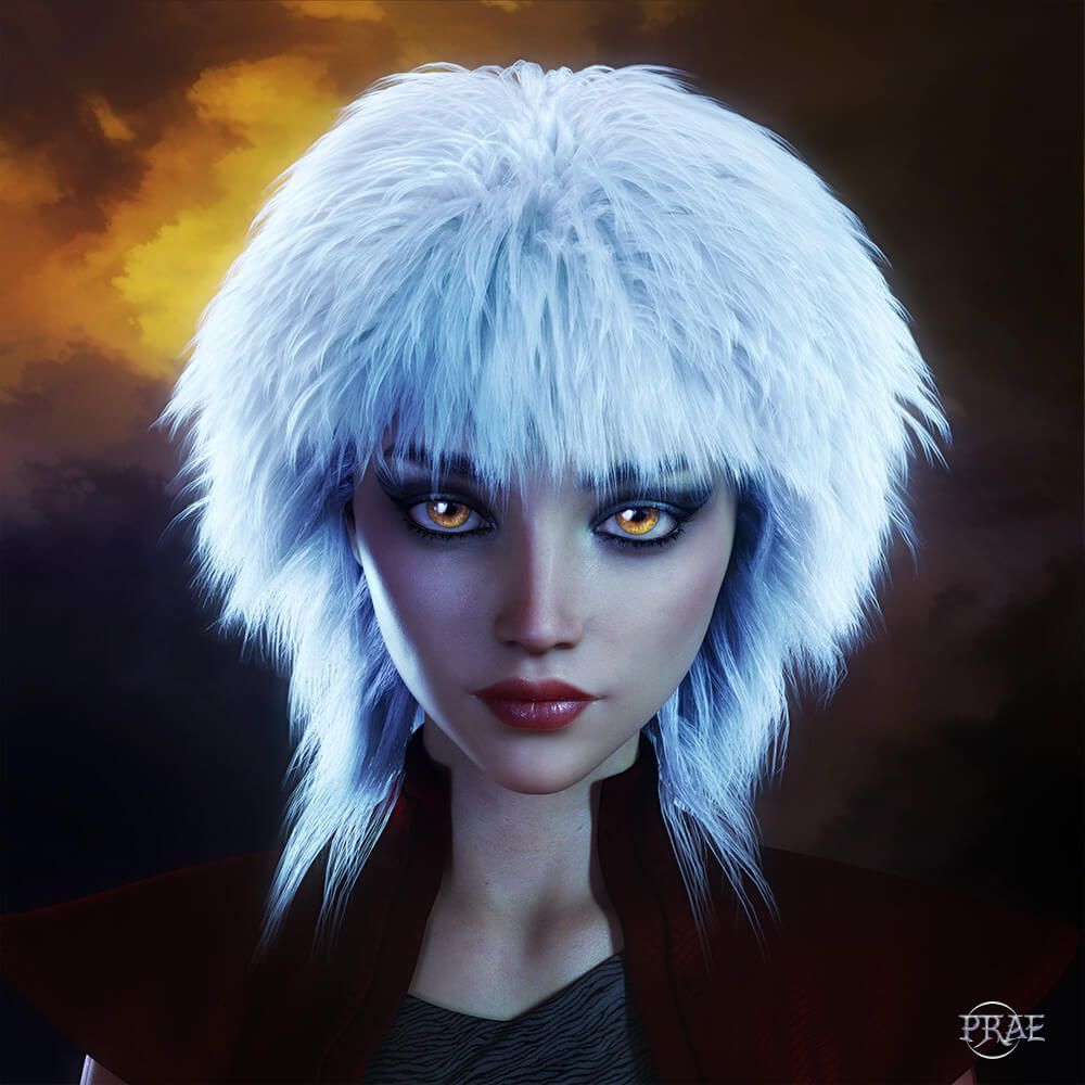 Eleen 3D Render, Digital Art by DarkPathos