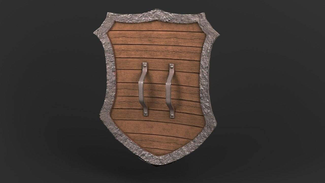 Shield Pack - 3D Model by Daront