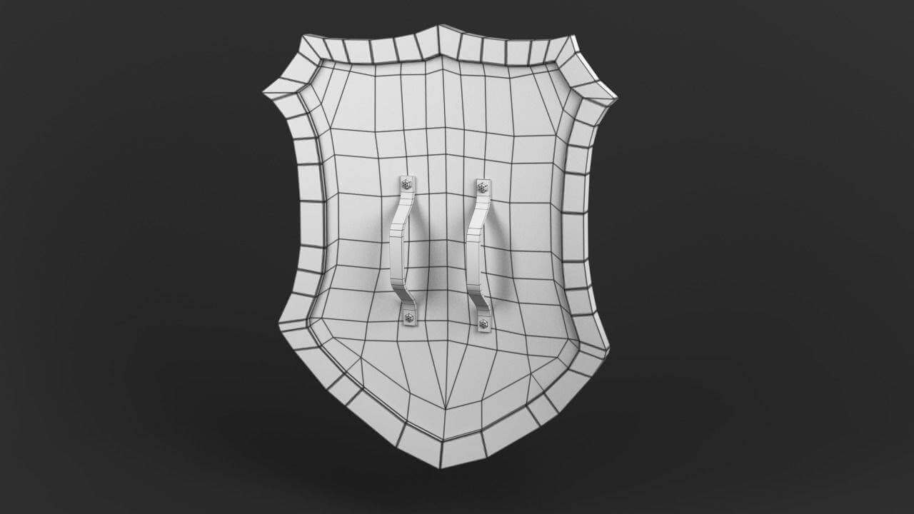 Shield Pack - 3D Model by Daront