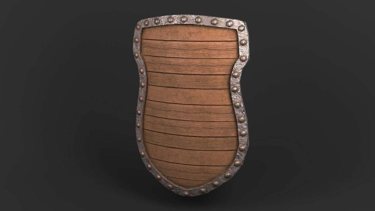 Shield Pack - 3D Model by Daront