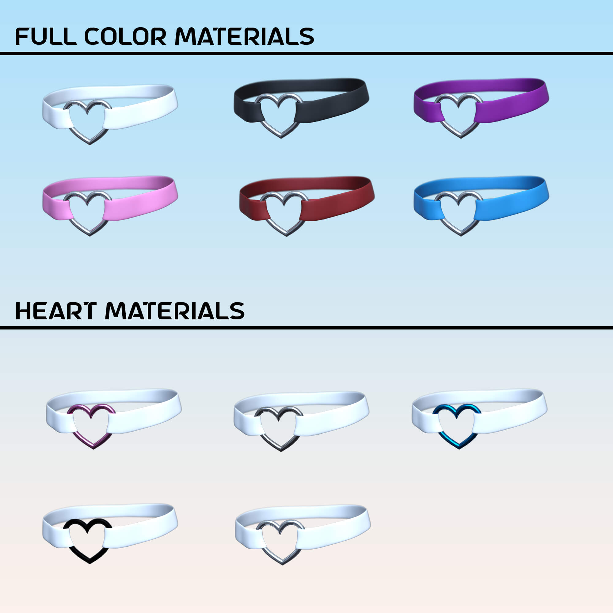 Dt Heart Collar for G8F - Daz Content by DatTakko