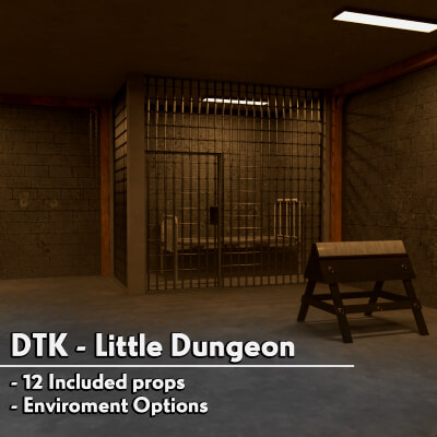 DTK - Little Dungeon Daz Content by DatTakko