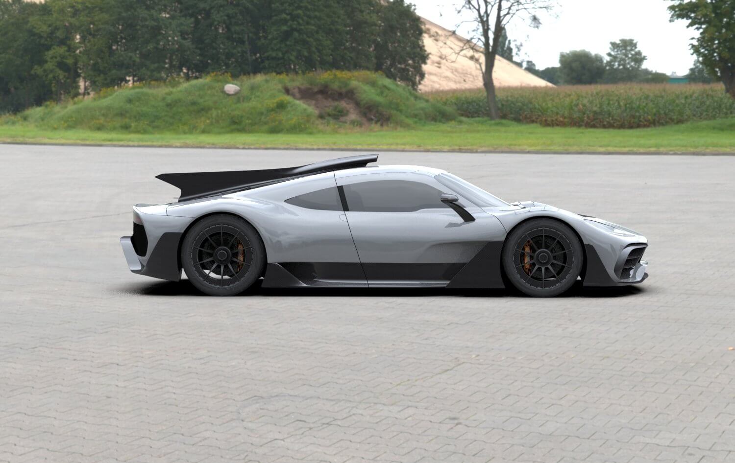 AMG Mercedes Project One - 3D Model by davedesign